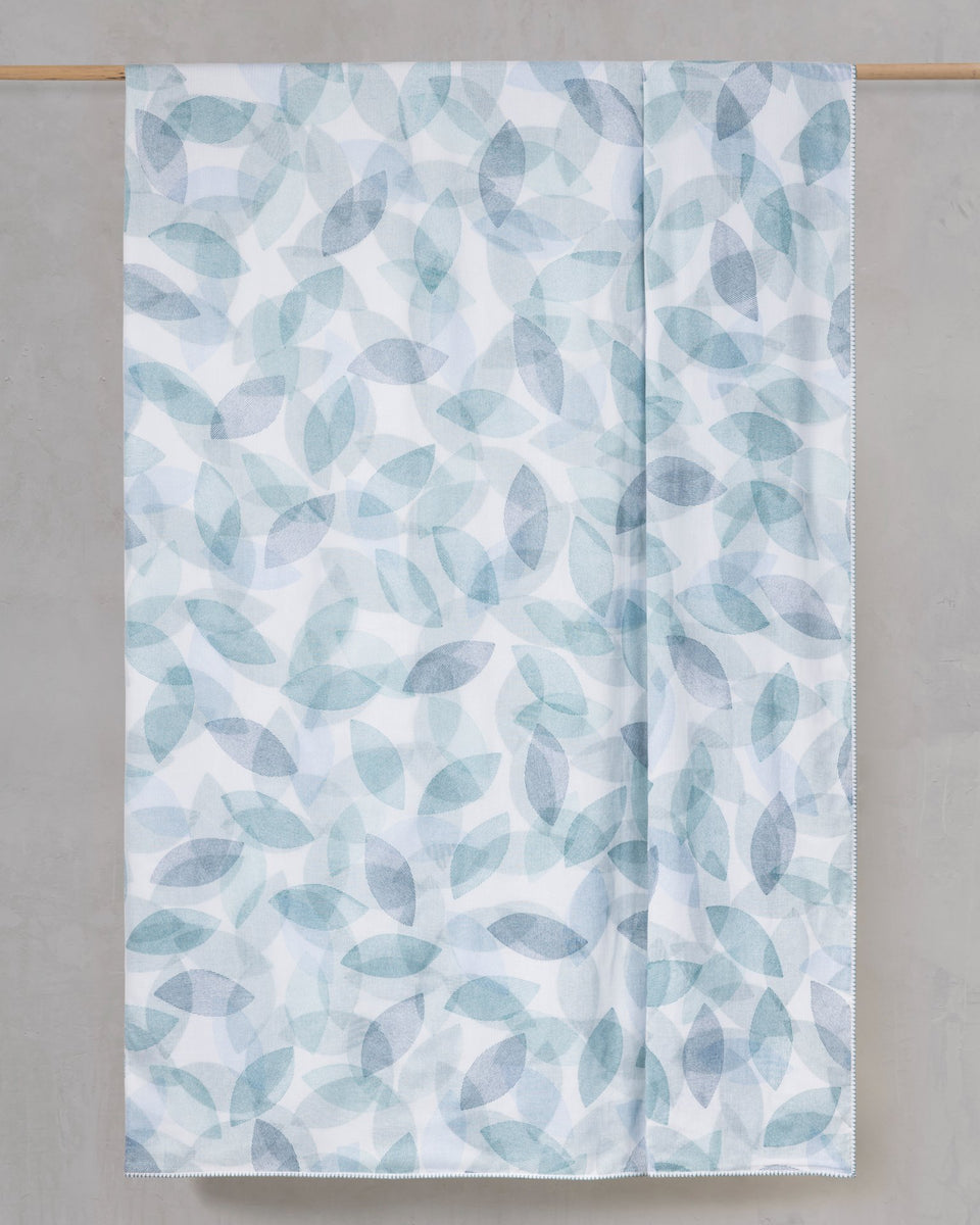 Aqua Blue Bar Leaf Dohar – Rasa Jaipur